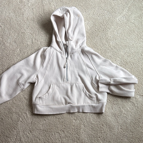 lululemon athletica | Tops | Lululemon Cream Scuba | Poshmark